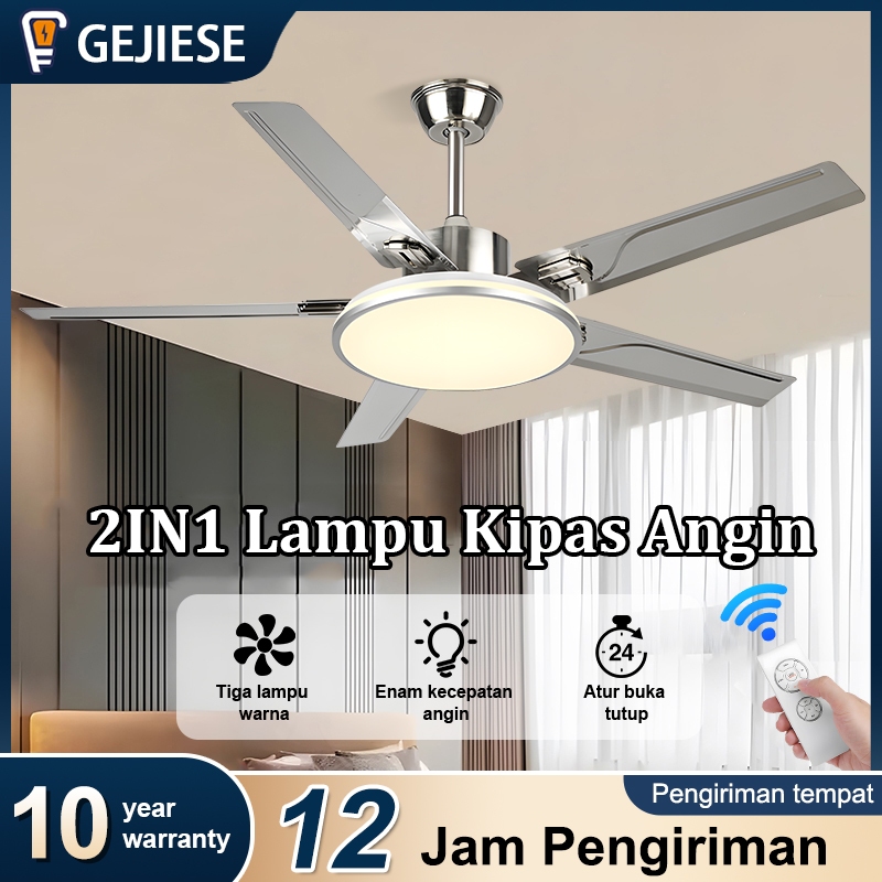 Jual COD Lampu Kipas Angin Gantung Plafon Kipas Langit-langit 42/48/52 Inci dengan Kipas Langit ...