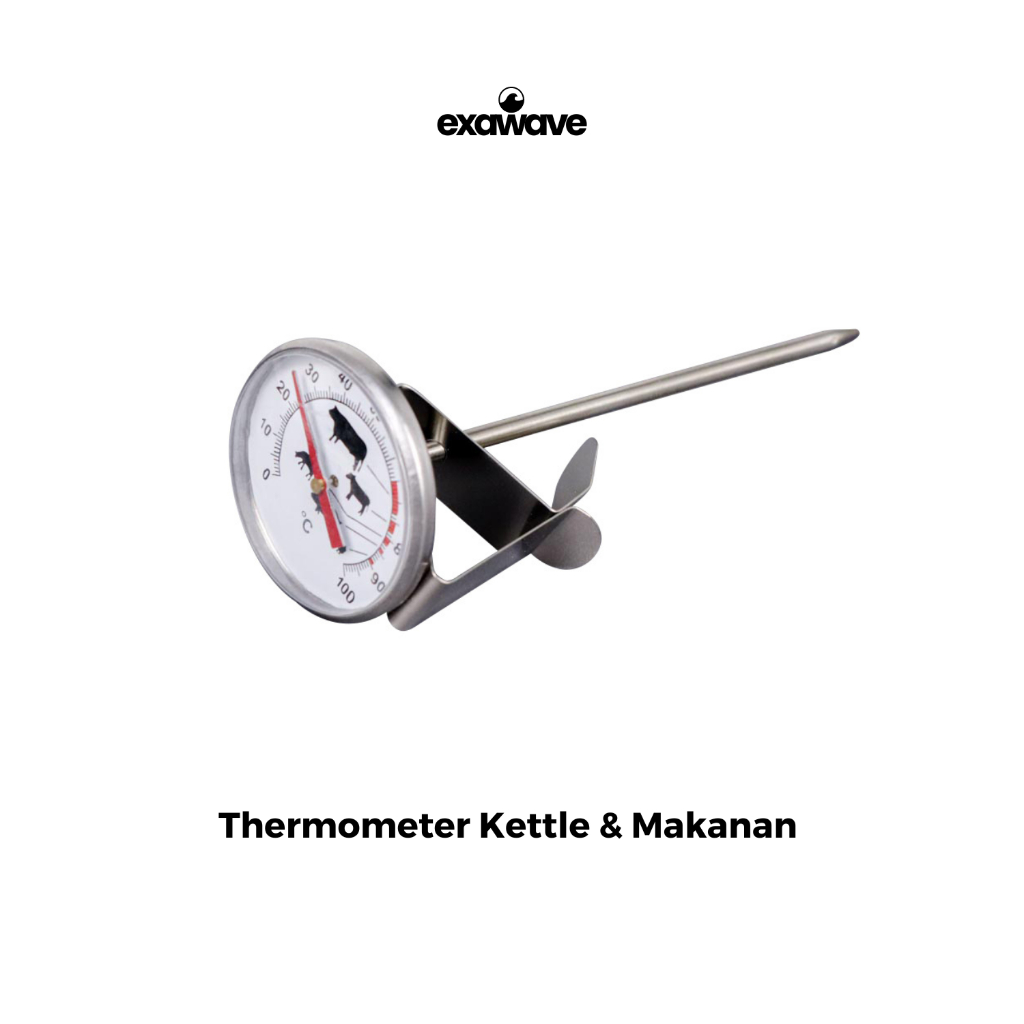 Jual Termometer Kettle Teko Kopi Analog Thermometer Makanan Minuman ...