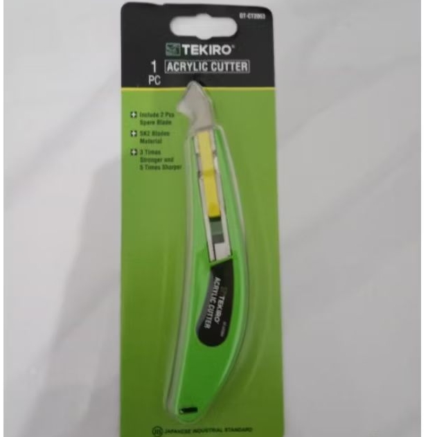 Jual Tekiro Pisau Cutter Akrilik 10mm / alat pemotong akrilik 10mm ...