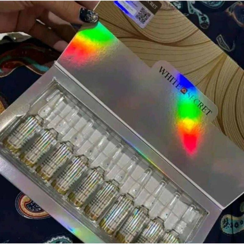 Jual Dijamin original || White secret ultra Vitamin c || ECER 10 ampul ...