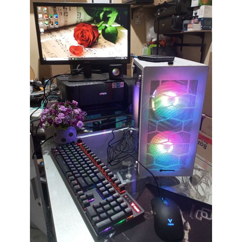 Jual Komputer rakitan full set core i5 ram 8gb ssd 128gb hdd 500gb led ...