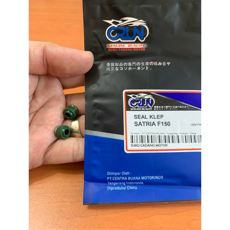 Jual (CRUN) Seal Klep Set Satria F150 / Sil Klep GSX S R / Satria Fu ...