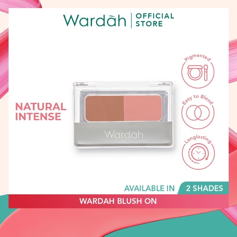 Jual Wardah Blush On Pigmented Shade A & C | Shopee Indonesia