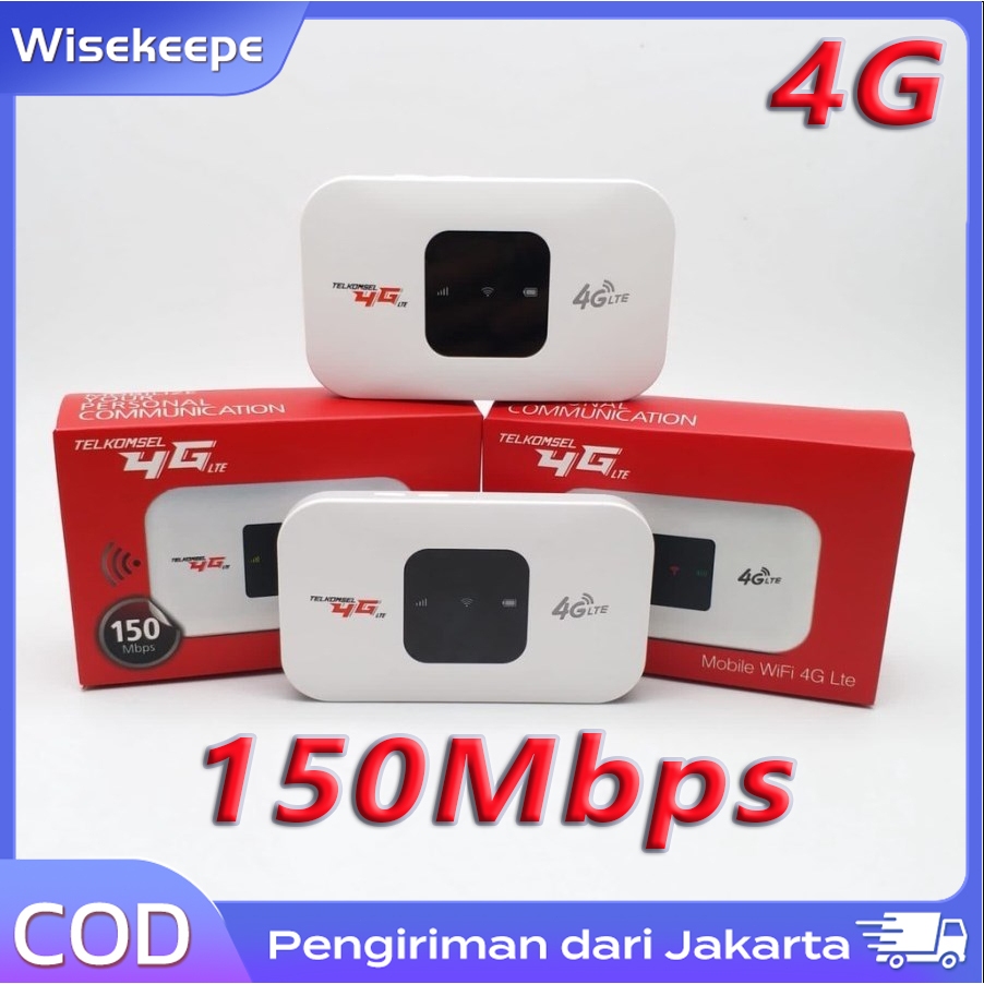 Jual Modem Wifi all operator Mifi 4G LTE Modem USB 150 Mbps Support 10 Devices Unlock Operator ...