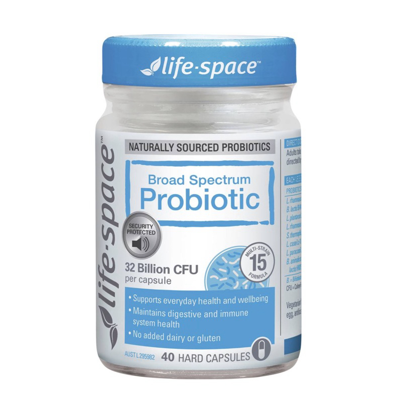 Jual Life space probiotic broad spectrum 40 hard capsules | Shopee ...