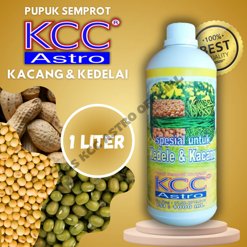 Jual KCC ASTRO - Pupuk Semprot Cair spesial Kacang kacangan isi 1 Liter | Shopee Indonesia