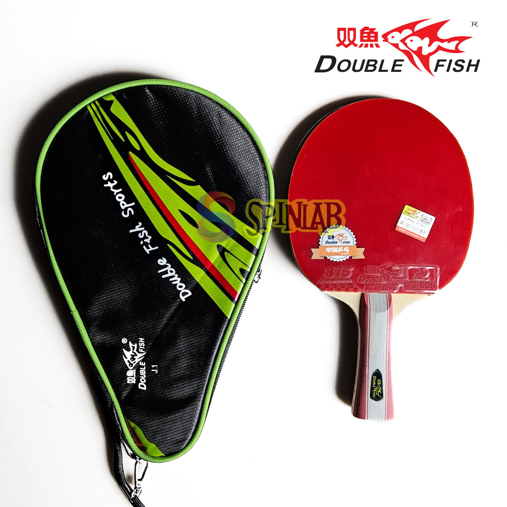 Jual DOUBLE FISH J1 ITTF | Bat Bet Pingpong Tenis Meja | Shopee Indonesia