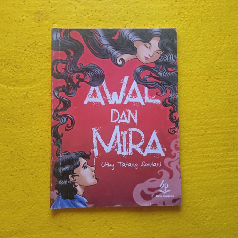 Jual [Balai Pustaka] Buku Novel, Buku Bekas Perpustakaan Jadul : Awal dan Mira - Utuy Tatang ...