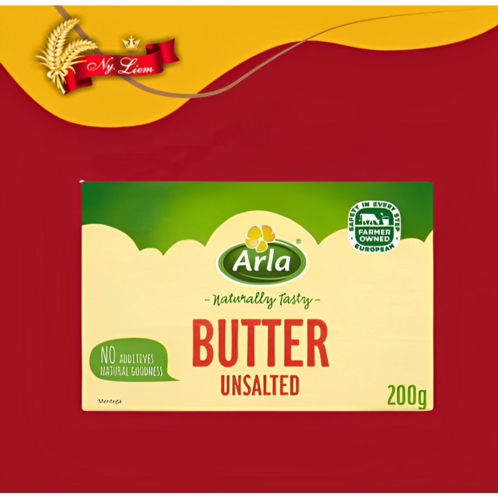 Jual ARLA Unsalted Butter 200 gr (INSTANT ONLY) | Shopee Indonesia