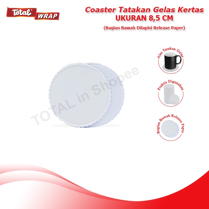 Jual Coaster Tatakan Gelas Kertas CT.702 | Shopee Indonesia