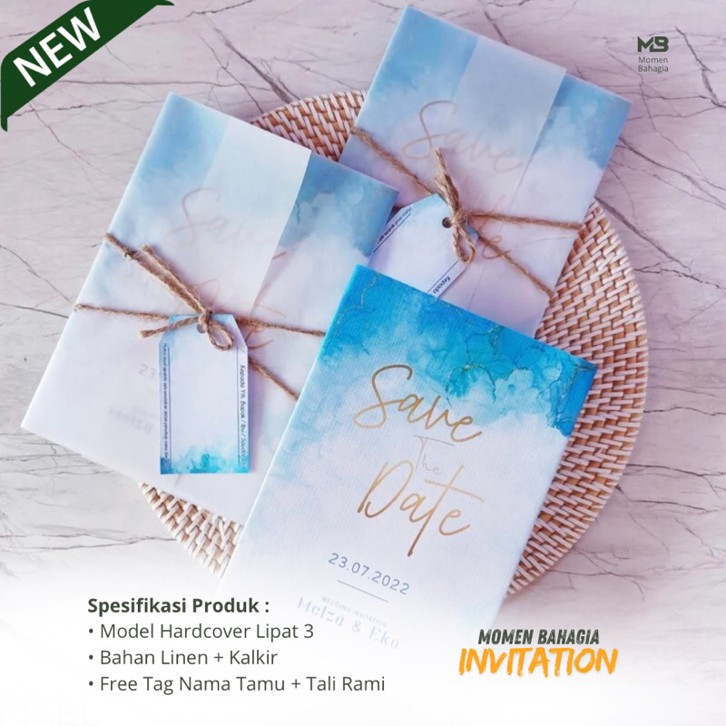 Jual Undangan Premium Undangan Hardcover Undangan Pernikahan Custom ...