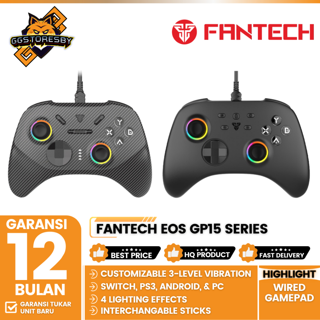 Jual Fantech Eos Lite Gp15/Gp15L Wired Gamepad | Shopee Indonesia