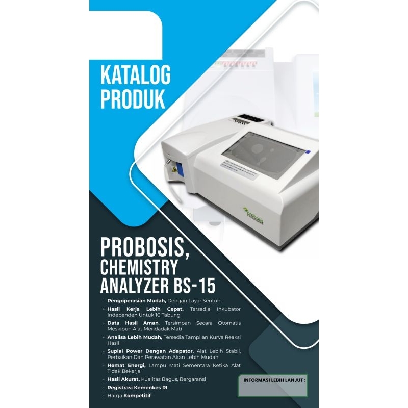 Jual semi auto chemistry analyzer fotometer BS 15 | alat kimia ...