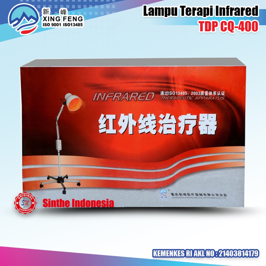 Jual Lampu Terapi TDP CQ-400 Infrared XinFeng / Terapi Panas / Lampu ...