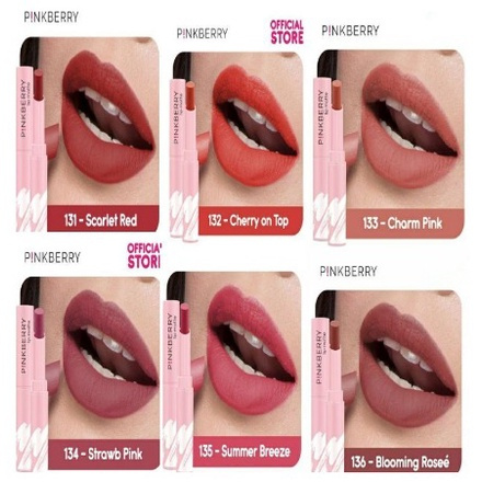 Jual PINKBERRY LIPSTICK MATTE ORIGINAL | Shopee Indonesia