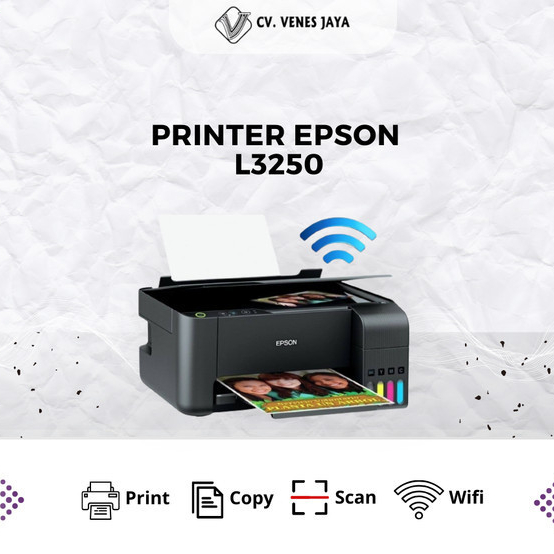 Jual PRINTER EPSON L3250 (PRINT, SCAN, COPY, WIFI) | Shopee Indonesia