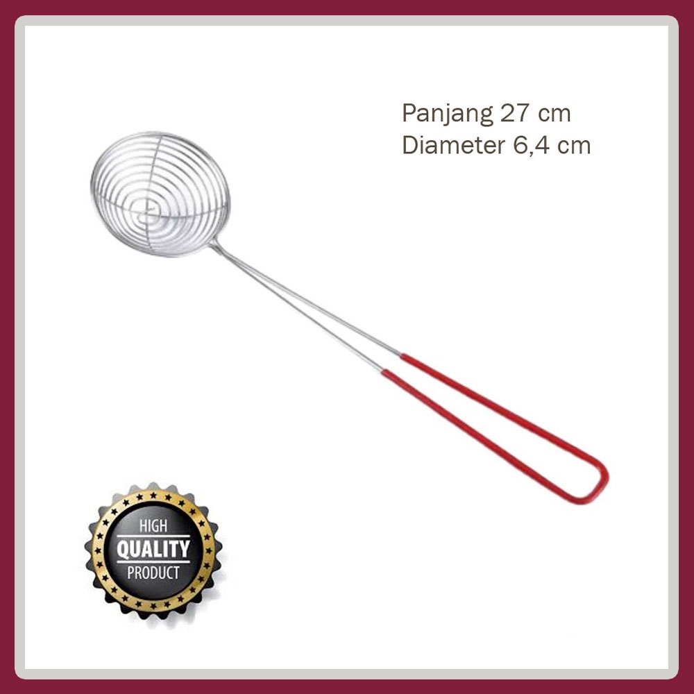 Jual Sendok Saringan Boba Shabu Hotpot Steamboat Stainless Steel Spider ...