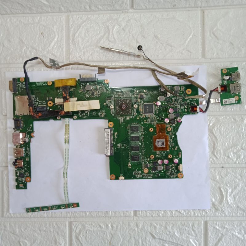 Jual Motherboard mainboard mesin asus x401 x401u amd series 1 ori ...