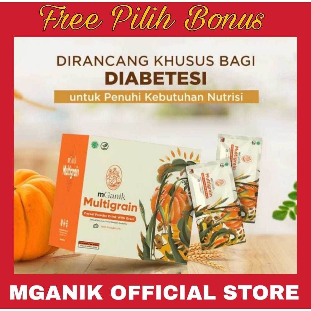 Jual MGANIK MULTIGRAIN SUPERFOOD SUPLEMENT DIABETES META FIBER MULTI ...