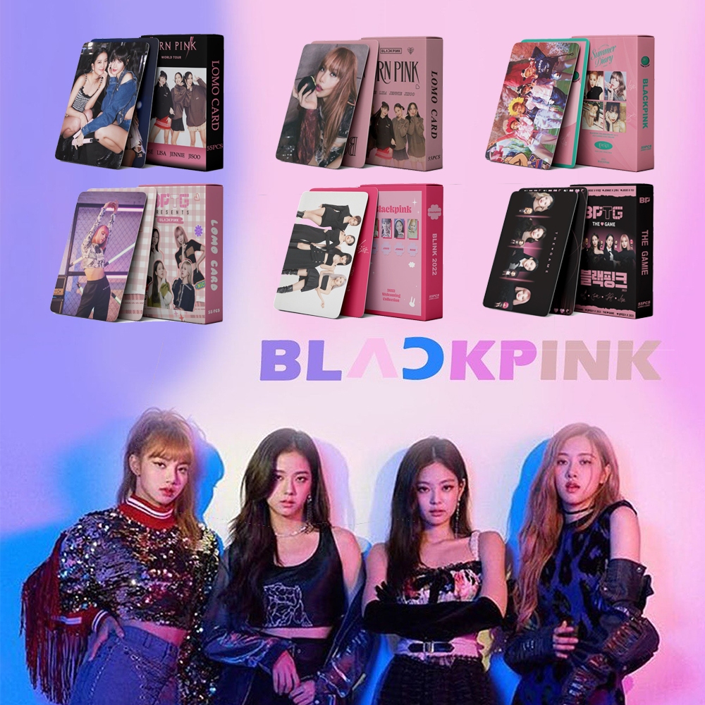 Jual 【Ready!!】55PCS Lomo Card Kpop BPTG BLACKPINK Coachella LISA ROSE ...