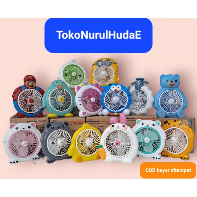 Jual kipas angin box fan karakter infico lucu murah | Shopee Indonesia
