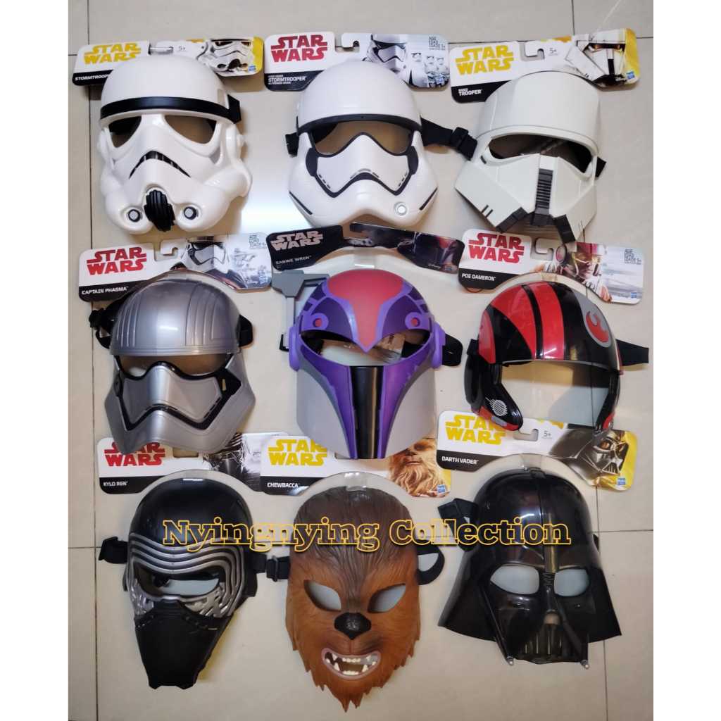 Jual Topeng Darth Vader Star Wars Mask Mainan Anak Skywalker ...