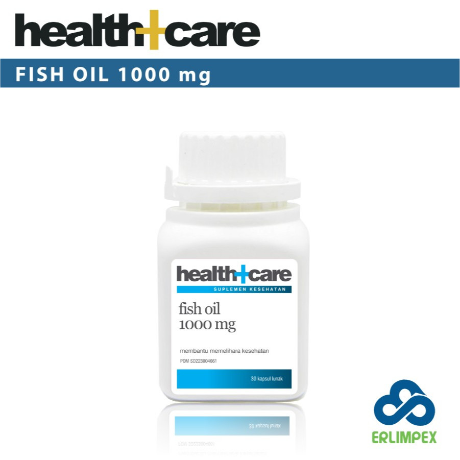 Jual Fish Oil 1000 mg Omega 3 ALA EPA DHA Odorless 30 kapsul Health ...