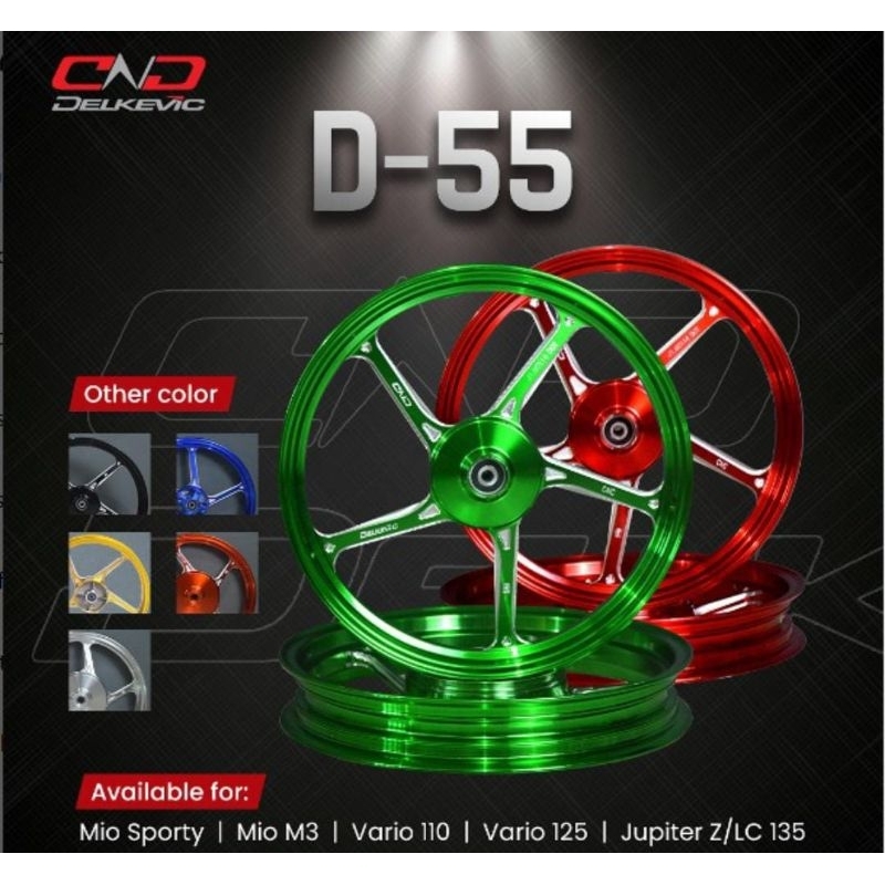 Jual VELG PELEK RACING DELKEVIC DND MIO SPORTY MIO SMILE FINO 115 MIO J ...