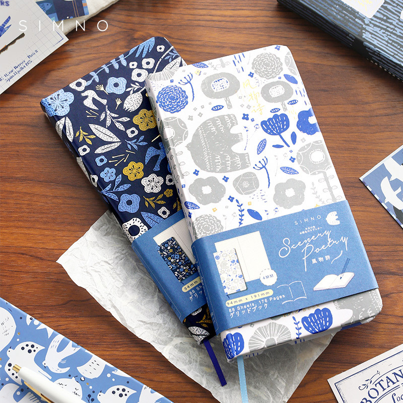 Jual MEET THE WIND HARDCOVER GRID NOTEBOOK - BUKU CATATAN KOTAK-KOTAK ...