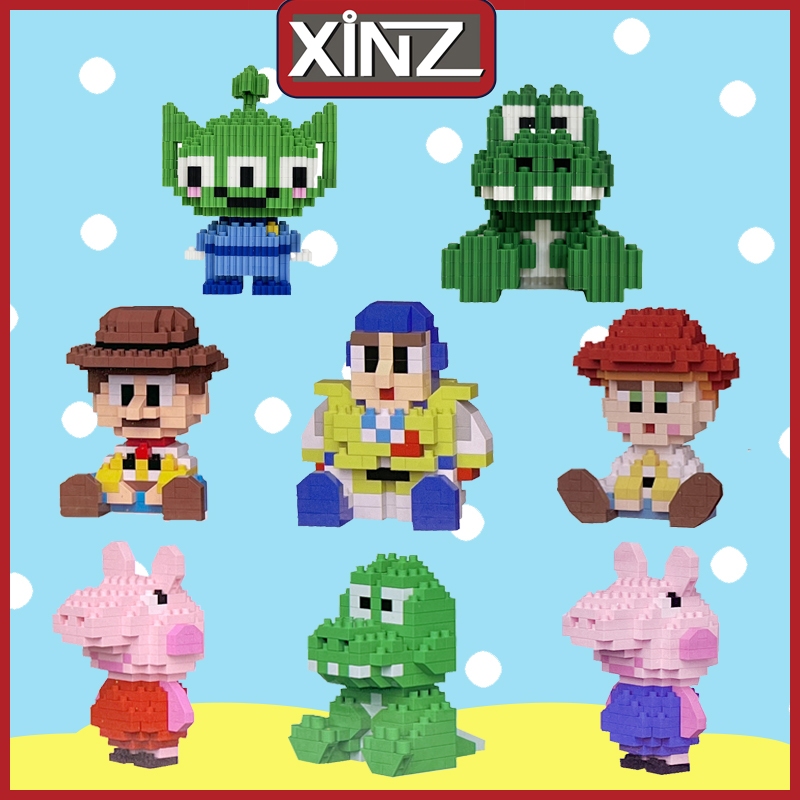 Jual XiNZ Toy Story Building Blok Nano Mini Blocks Buzz Lightyear DIY ...