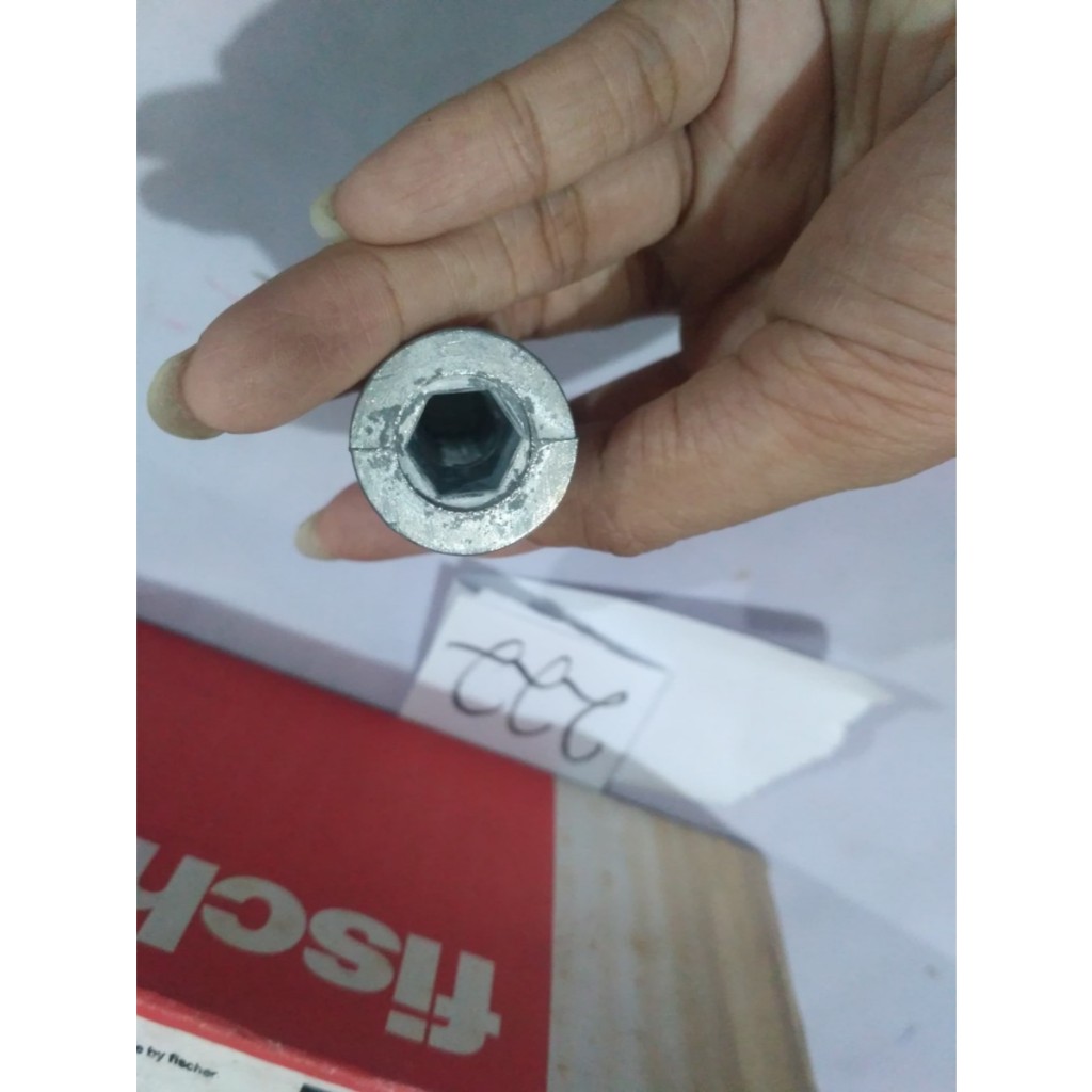 Jual Perkotak isi 25 buah fisher s10 hebel besi viser fiser baut kuat bagus jerman kotak ...