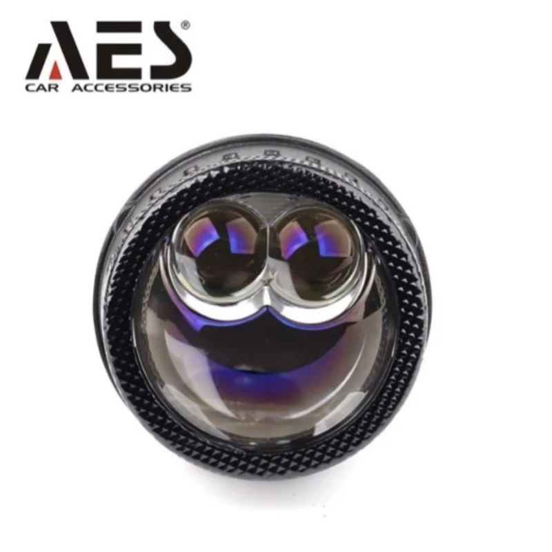 Jual AES foglamp Bi-Led FDL mini 2inch Double Laser 3warna | Shopee ...