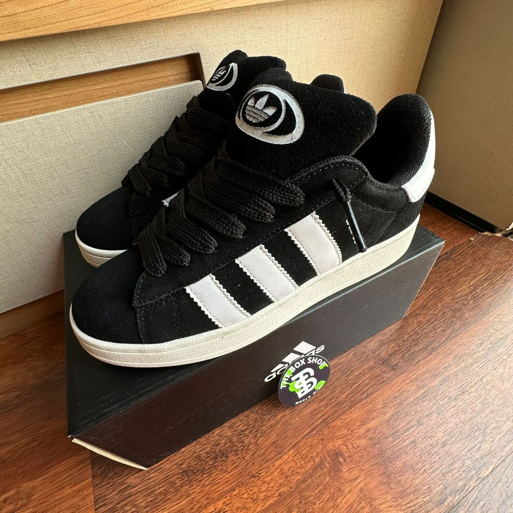 Jual SEPATU CASUAL ADIDAS CAMPUS 00S CORE BLACK WHITE | Shopee Indonesia