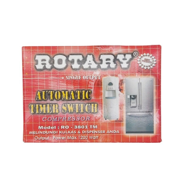 Jual Rotary Kulkas Automatic Timer Switch 1200 Watt Pelindung Kulkas ...