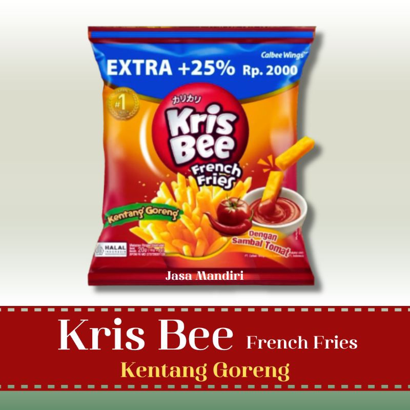 Jual Kris Bee Kentang Goreng/French Fries 2.000 | Shopee Indonesia