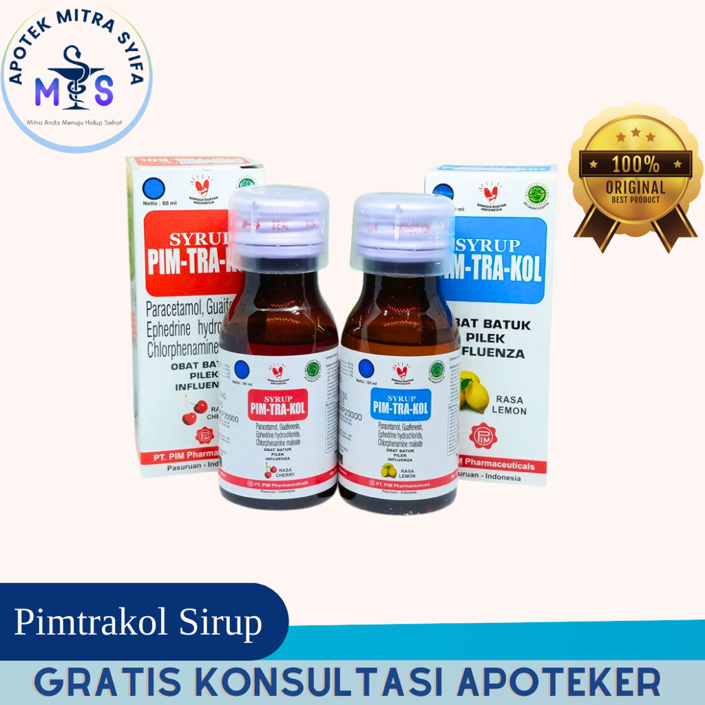 Jual Pimtrakol Flu Batuk Sirup 60mL | Shopee Indonesia