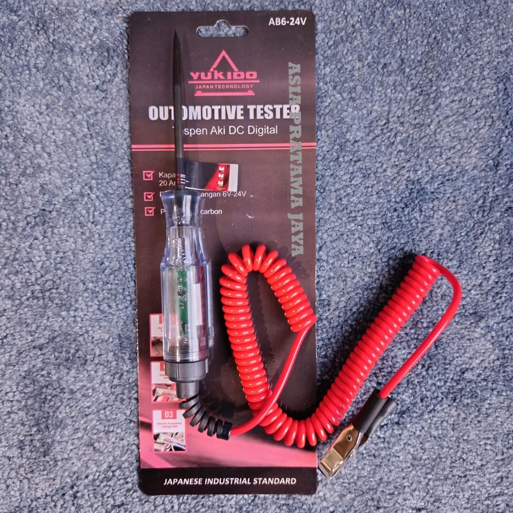 Jual Tespen DC Untuk Mobil Truk Sirkuit Tegangan Tester 2-24V 20A ...