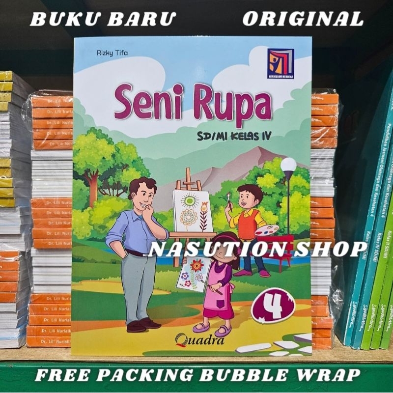 Jual Buku Seni Rupa Kelas 1 2 3 4 5 6 SD/MI Penerbit Quadra Kurikulum Merdeka Original | Shopee ...