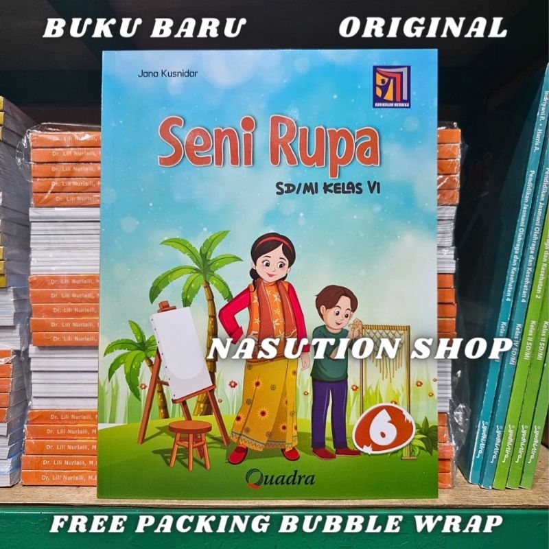 Jual Buku Seni Rupa Kelas 1 2 3 4 5 6 SD/MI Penerbit Quadra Kurikulum Merdeka Original | Shopee ...