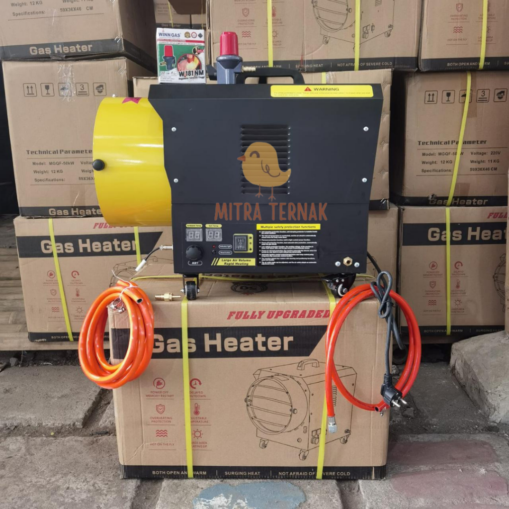 Jual Heater Gas Sumo 50 KW/ Pemanas Kandang Ayam / Pemanas Gas Kandang / Penghangat Ayam ...