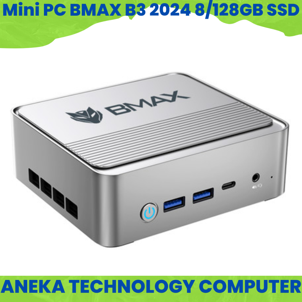 Jual Mini PC BMAX B3 2024 8/128GB SSD Intel QuadCore N5095 HDMI Windows 11 Pro | Shopee Indonesia
