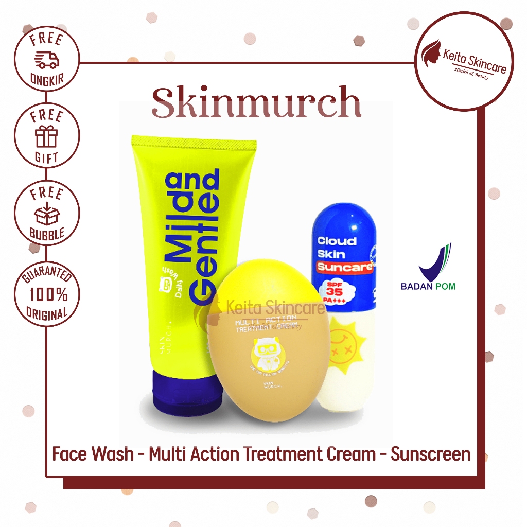 Jual (Siap Kirim) SKINMURCH Mild and Gentle Daily Wash | Multiaction ...