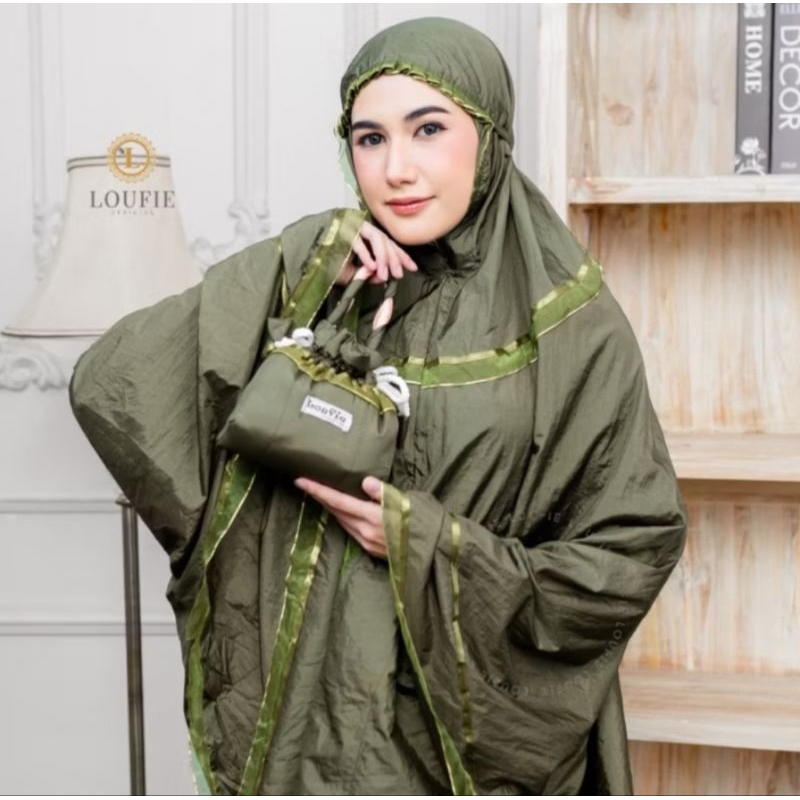 Jual BEST SELLER MUKENA PARASUT JUMBO LOUFIE COLLECTION | Shopee Indonesia
