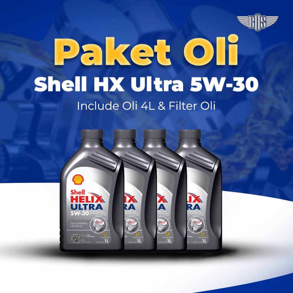 Jual Paket Oli Shell Helix Ultra 5W-30 | Shopee Indonesia