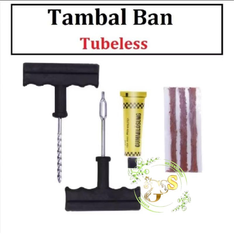 Jual Alat tambal ban tubeless / alat menambal ban | Shopee Indonesia