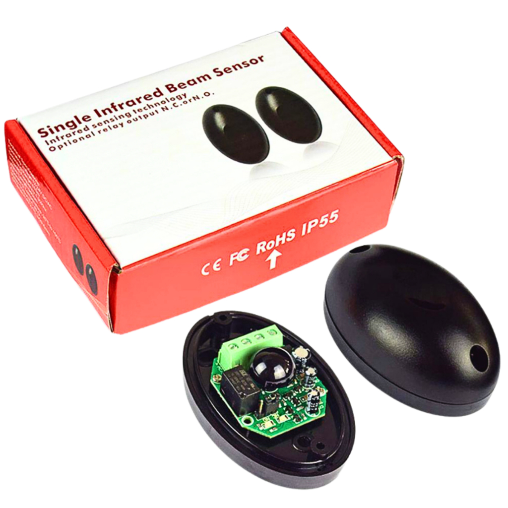 Jual Photoelectric beam infrared sensor laser photobeam alarm single ...