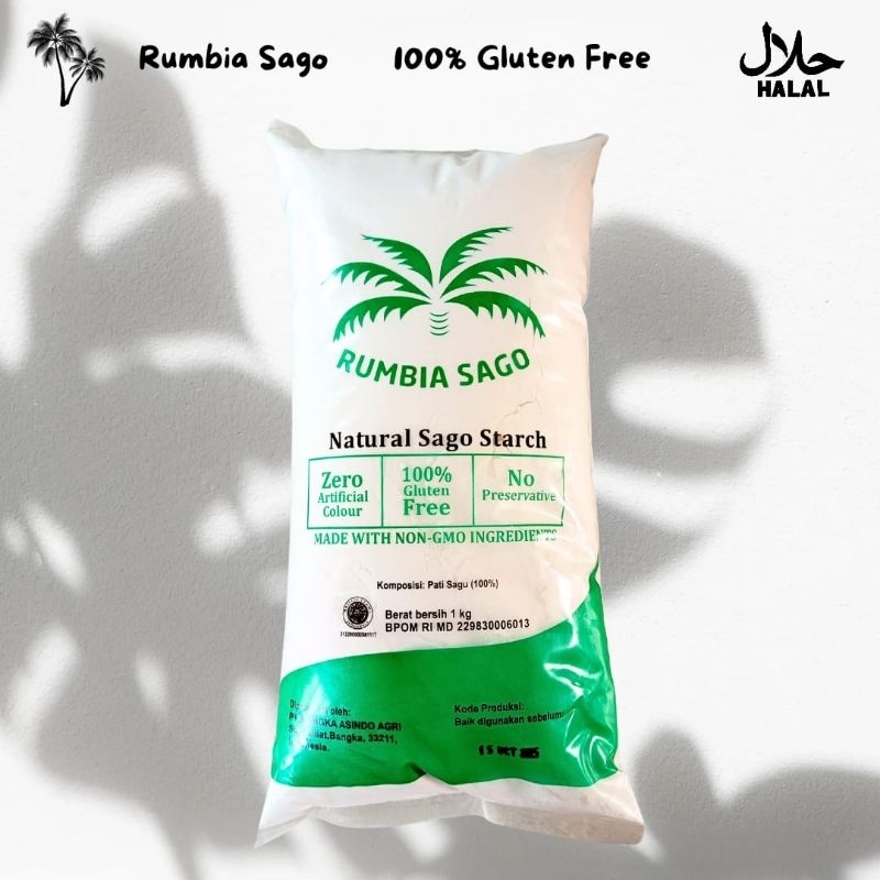 Jual Gluten Free Rumbia Sagu / Sagoo strach/ Pati Sagu/ Gluten free ...