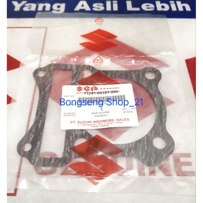 Jual Paking blok Suzuki Thunder 125 Original SGP | Shopee Indonesia