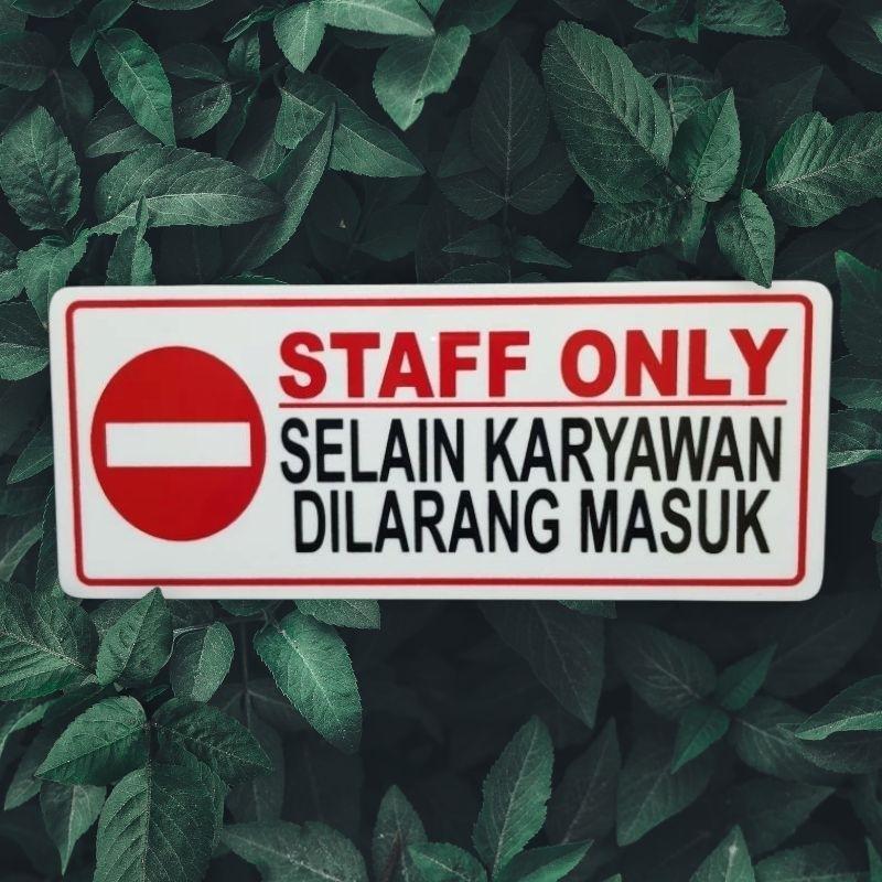 Jual ACRYLIC SIGN/PAPAN NAMA AKRILIK BERBAGAI MACAM VARIASI 4 | Shopee ...