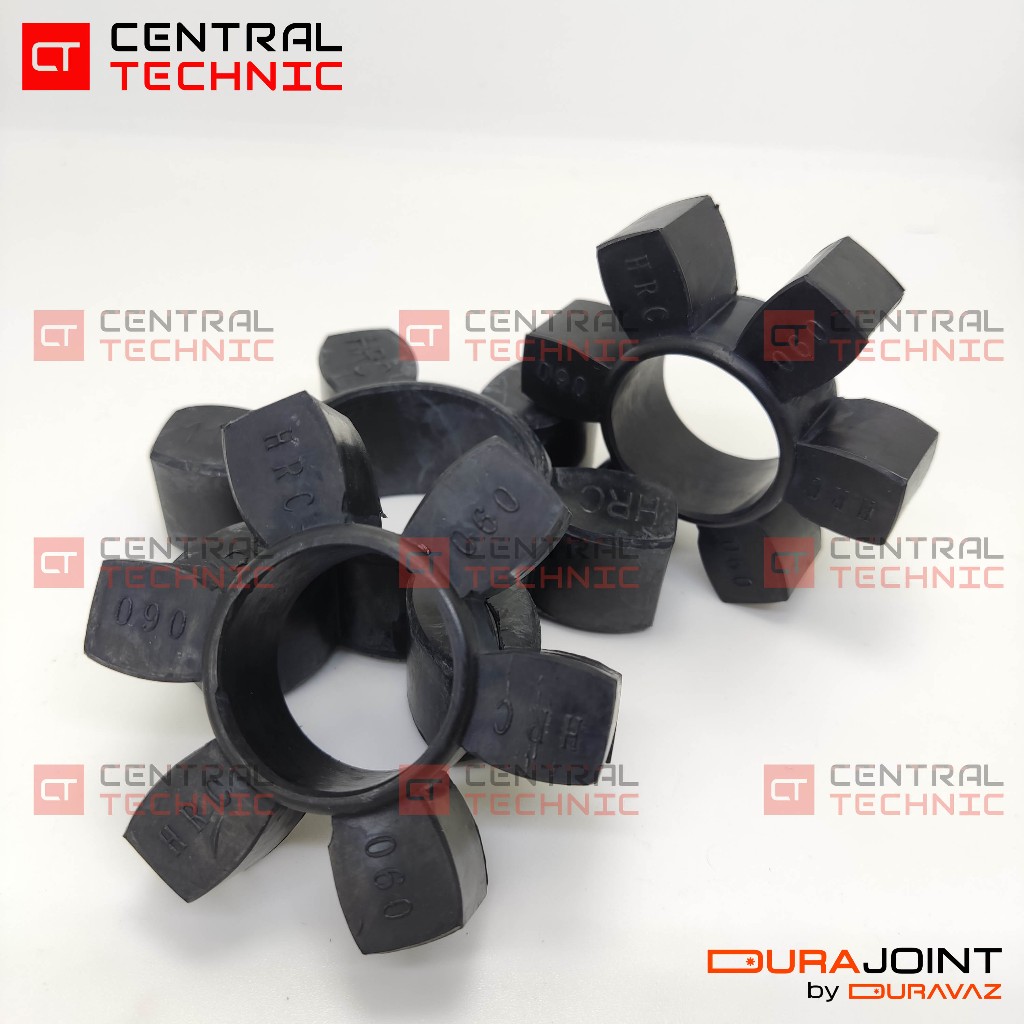 Jual KARET COUPLING / RUBBER COUPLING ROTEX / ELEMENT COUPLING HRC 90 ...